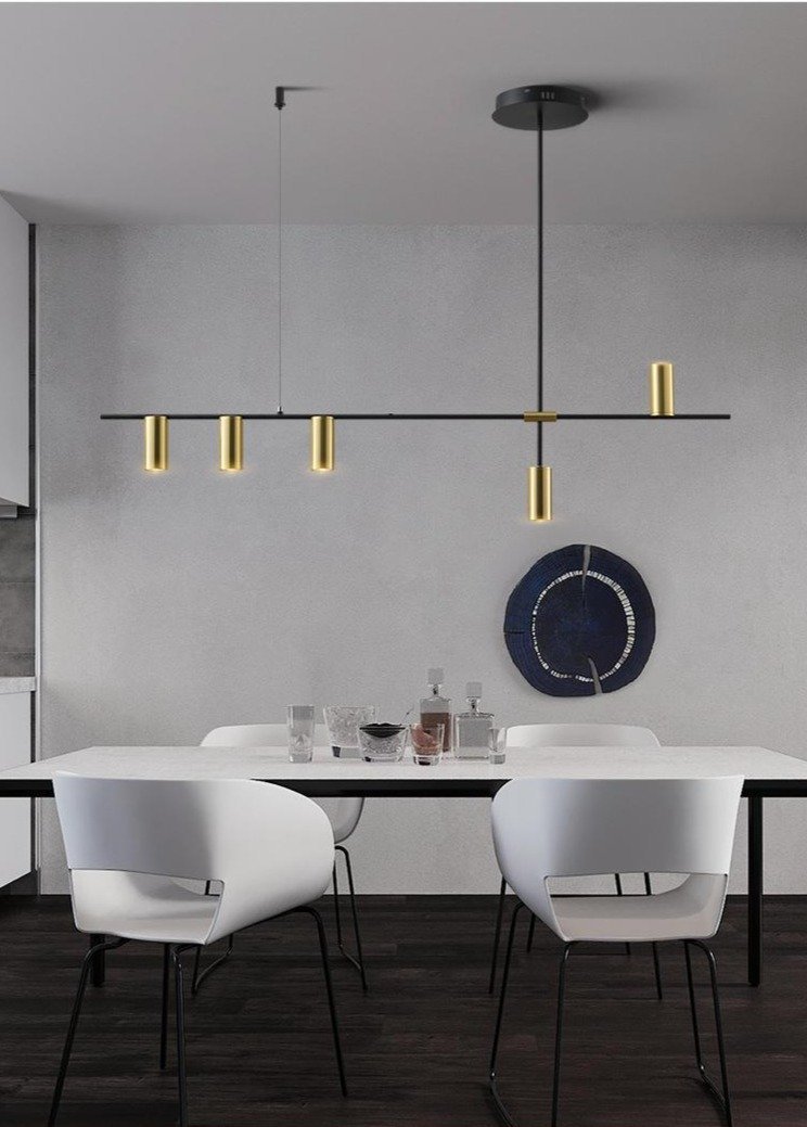 Globla Spot Pendant Light | Black or Gold | 3, 4 or 5 Lights – ACELOFA
